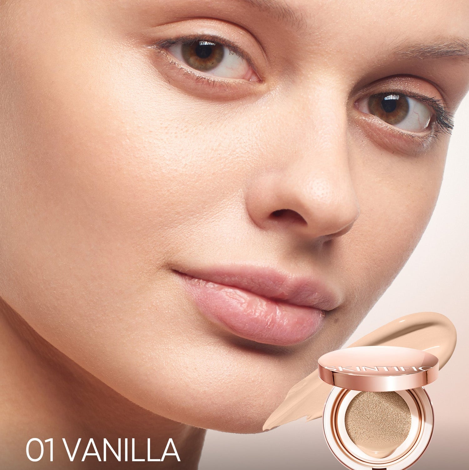 SKINTIFIC Cover All Perfect Cushion 12-Hour Long-Lasting Full Coverage