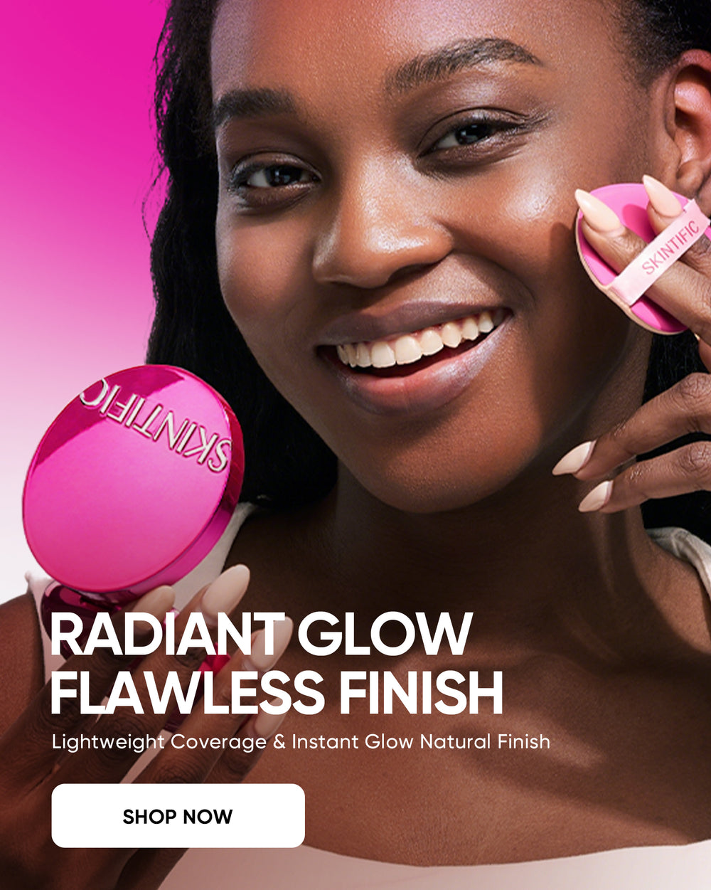 SKINTIFIC | Jeffree Star Approved Instant Glow Cushion Foundation