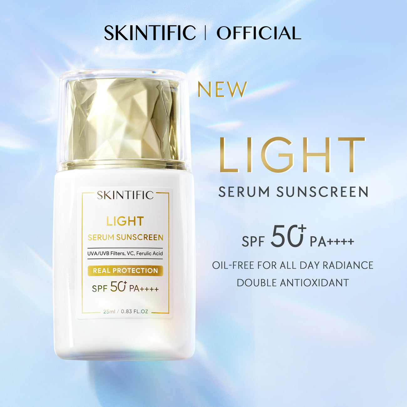 Light Serum Sunscreen SPF 50+ PA++++